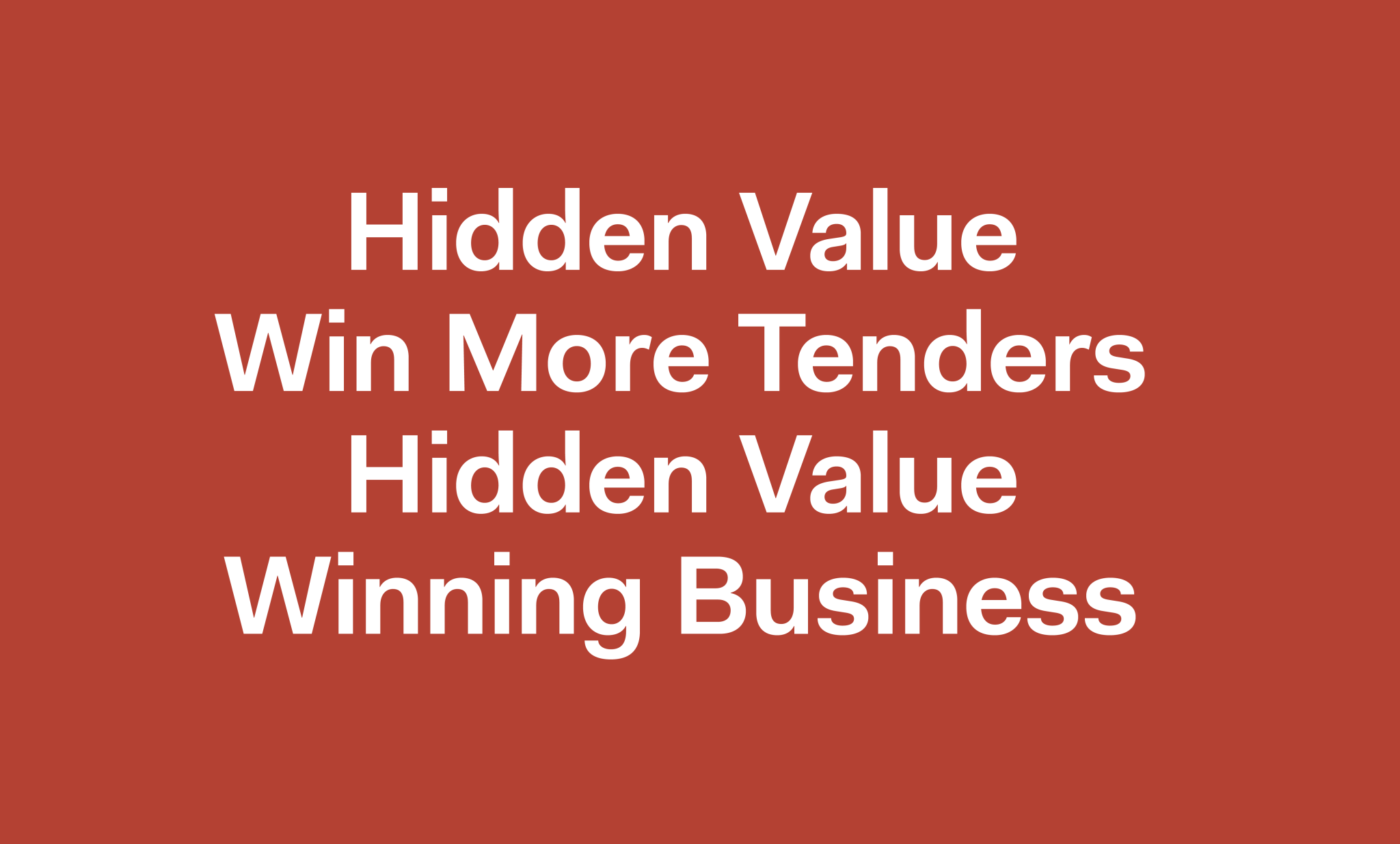 Unlock the hidden value of your brand to win more tenders - Di Marca